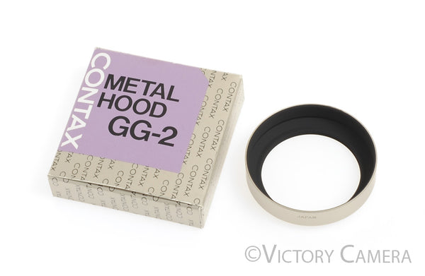 Contax GG-2 Metal 46mm Lens Shade / Hood for G1 G2 [MINT]