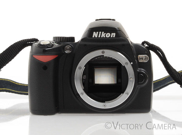 Nikon D60 10.2MP Digital SLR Digital Camera Body ~10,000 Shots [BAR]