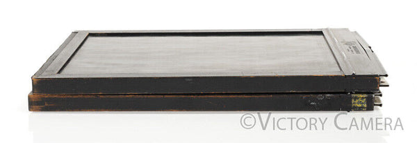 2x Agfa 8x10 View Camera Film Holder -Light Tight- [EXC-]