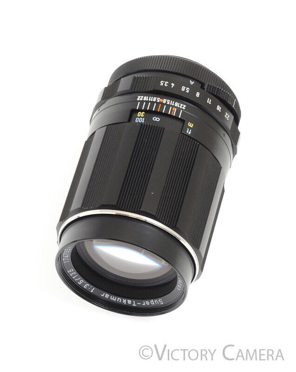 Pentax Super Takumar 135mm F3 5 M42 Mount Portrait Lens Clean In Case