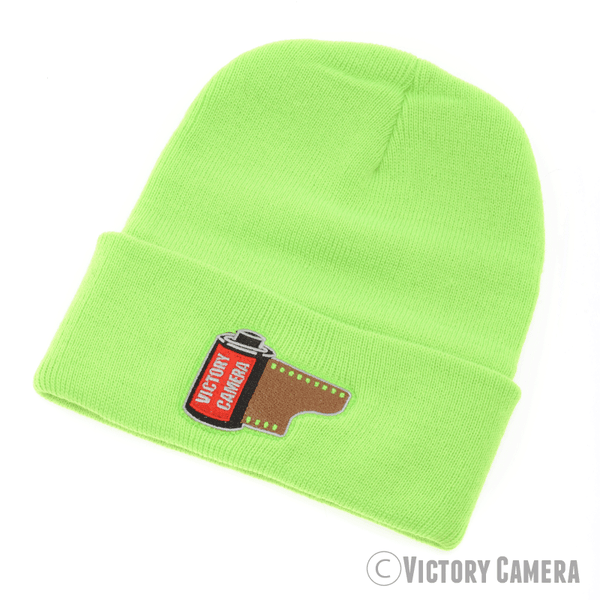 Victory Camera Beanie Hat - Red Logo