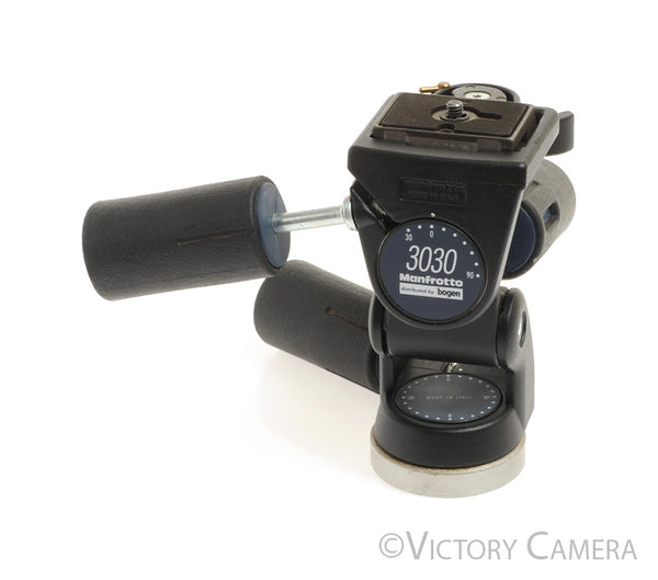 Manfrotto Bogen 3030 Pan Tilt Tripod Quick Release Head w/ QR Plate
