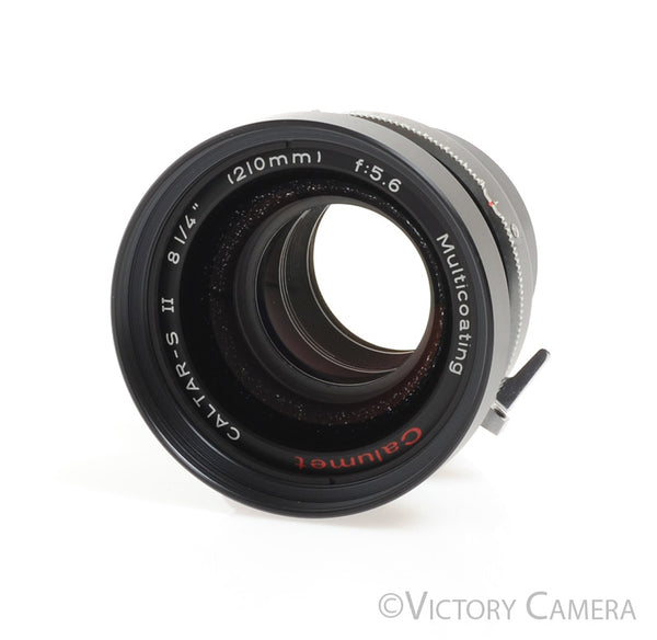 Calumet Caltar-S II 210mm f5.6 MC 4x5 View Camera Lens in Copal 1 Shut