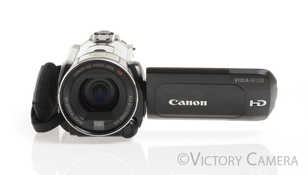 Canon Vixia HF S20 8MP Full HD Dual SD Camcorder 32GB Built-in Memory