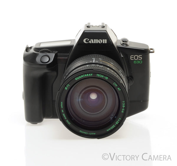 Canon EOS 630 35mm Film Camera w/ 28-200mm Autofocus Zoom Lens [EXC+]