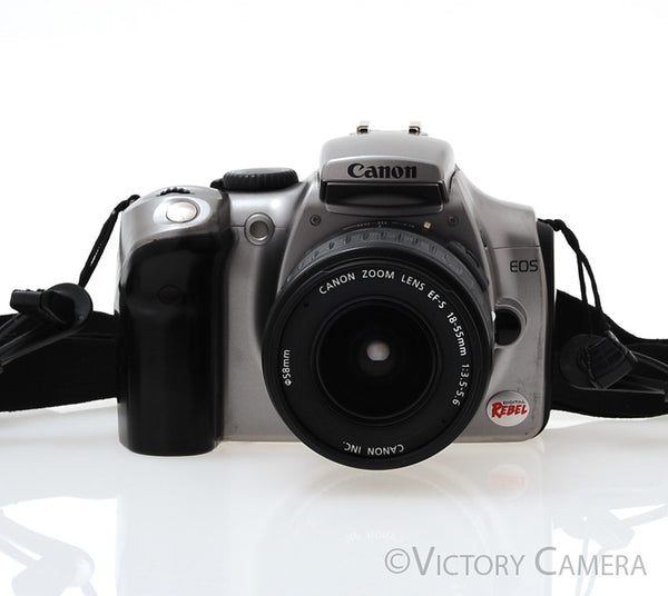 Canon EOS Digital Rebel 300D w/ 18-55mm EF-S Lens [EXC]