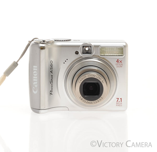 Canon PowerShot A560 7.1MP Digital Point & Shoot Camera [EXC+]