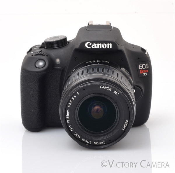Canon EOS Rebel T5 18MP DSLR w/ 18-55mm Zoom Lens [EXC-]