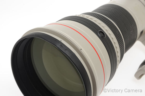 Canon 600mm f4 L IS USM Telephoto Prime Lens w/ Shade + Case [EXC]