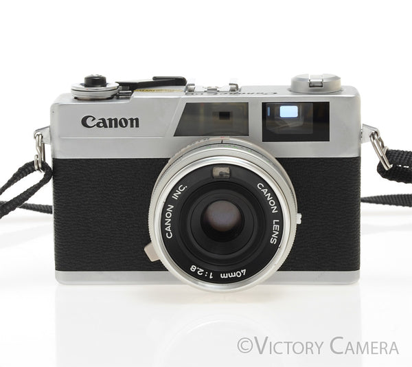 Canon Canonet 28 35mm Rangefinder Camera w/ 40mm f2.8 Lens -New Seals-