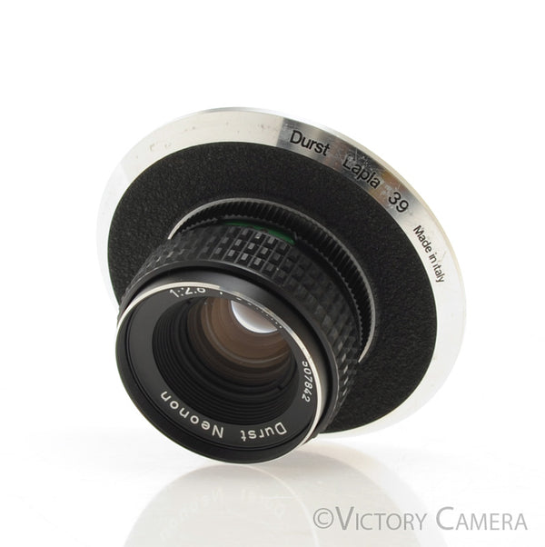 Durst Neonon 50mm f2.8 Enlarging Lens with Lapla Board