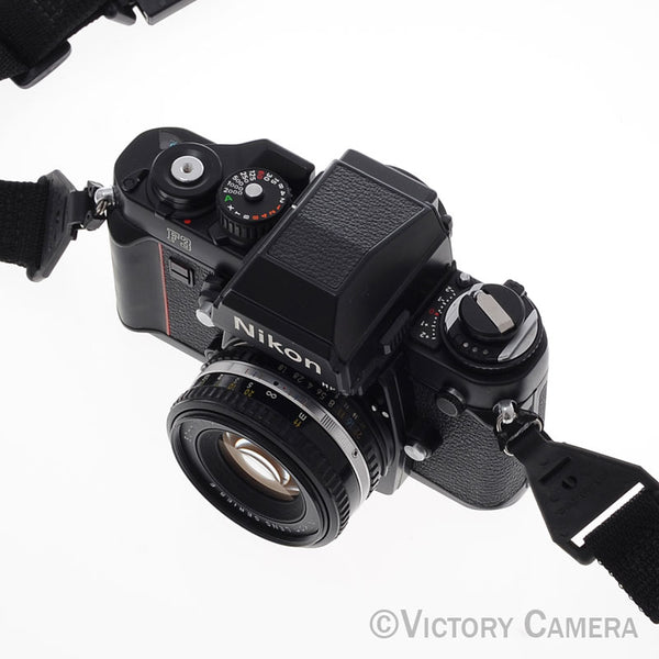 Nikon F3 HP F3HP 35mm Film Camera w/ Nikon 50mm f1.8 AI-s Lens [EXC+]