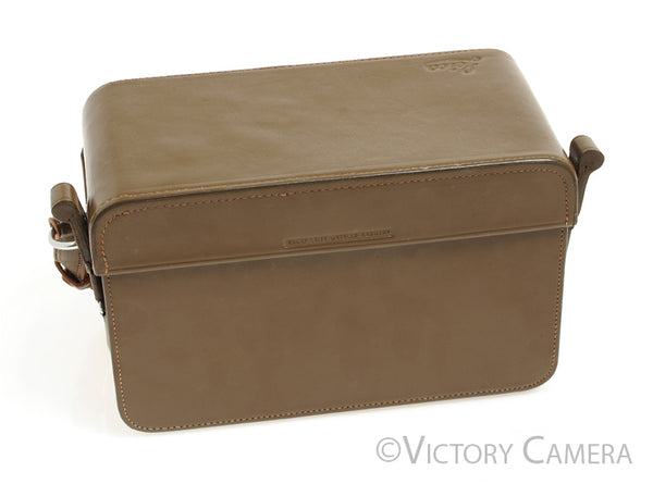 Leica Leitz Brown Leather M Universal System Case w/ Lens Mounts [EXC+
