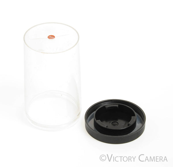 Leica Leitz Plastic Lens Bubble Case for R Mount ~5" Tall [GOOD]