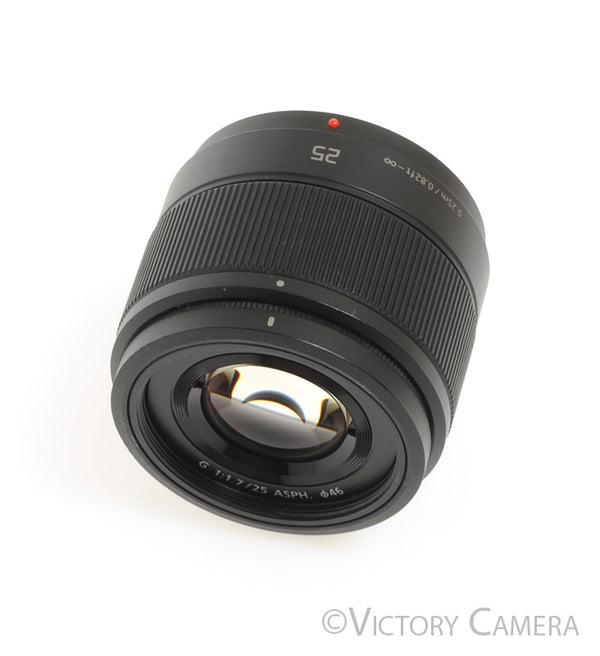 Panasonic Lumix 25mm f1.7 G Asph. Prime Lens for Micro 4/3 [EXC]