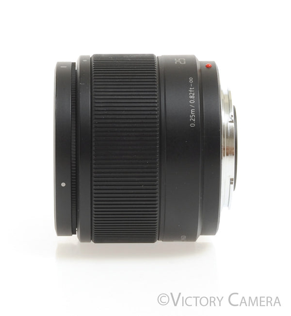 Panasonic Lumix 25mm f1.7 G Asph. Prime Lens for Micro 4/3 [EXC]