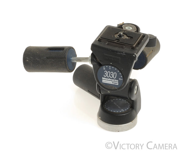 Manfrotto Bogen 3030 Pan Tilt Tripod Quick Release Head w/ QR Plate [E