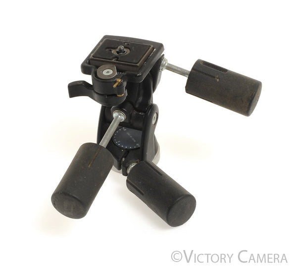 Manfrotto Bogen 3030 Pan Tilt Tripod Quick Release Head w/ QR Plate [E