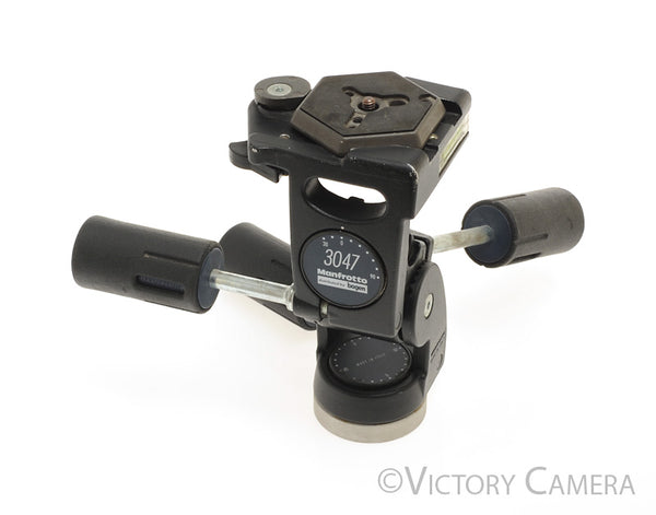 Bogen Manfrotto 3047 Tripod Head w/ QR Plate [EXC]