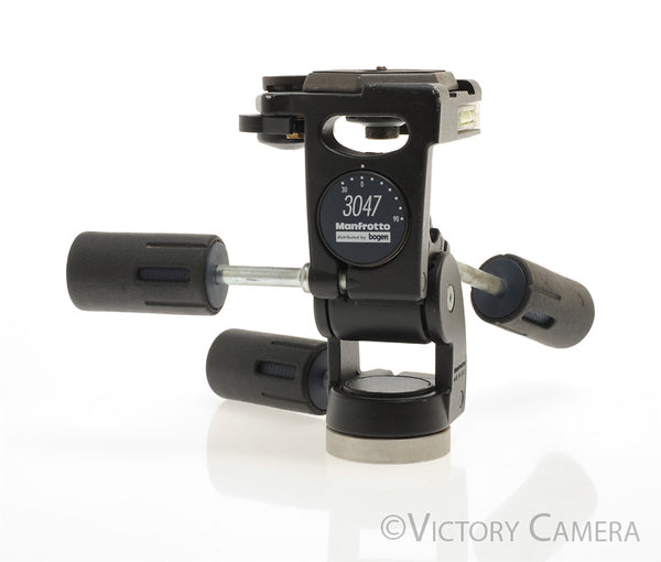 Bogen Manfrotto 3047 Tripod Head w/ QR Plate [EXC]