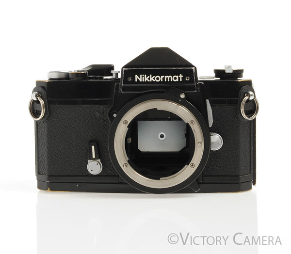 Nikon Nikkormat FTN Black 35mm SLR Camera Body -No Meter- [BAR]