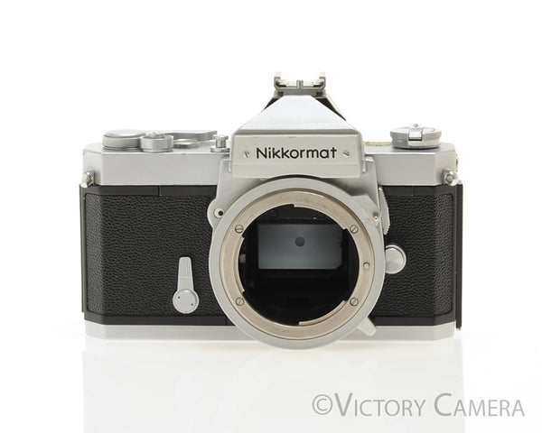 Nikon Nikkormat FT-N FTN Chrome 35mm Film Camera Body [EXC]