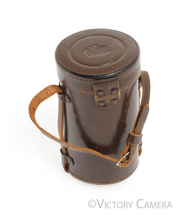 Nikon Hard Leather Case for 13.5cm 135mm f3.5 Rangefinder Lens [EXC]