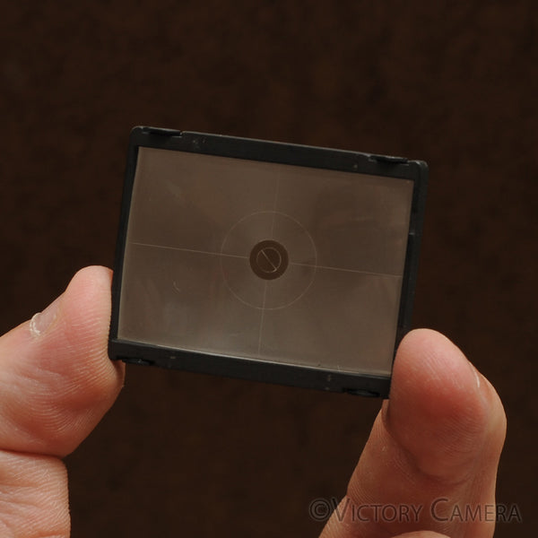 Nikon F / F2 Type P Cross Hairs Diagonal Split Prism Focusing Screen
