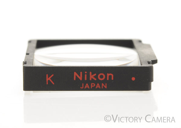 Nikon F3 Red Dot K Focusing Screen [EXC+]
