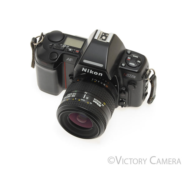 Nikon N8008s AF SLR 35mm Film Camera w/ Nikkor 35-80mm Zoom Lens [EXC+