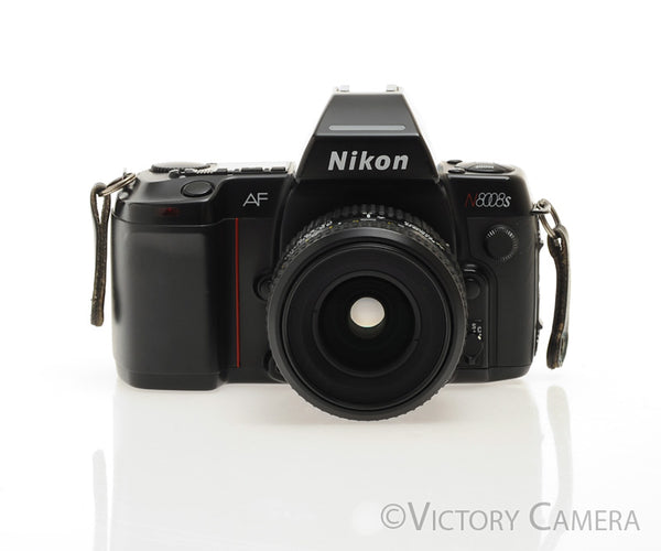 Nikon N8008s AF SLR 35mm Film Camera w/ Nikkor 35-80mm Zoom Lens [EXC+