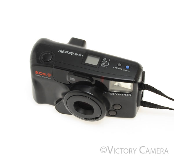 Olympus Infinity Zoom 210 Quartzdate 35mm Point & Shoot Film Camera [E
