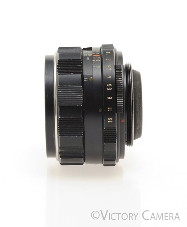 Pentax Super-Takumar 50mm F1.4 M42 Screw Mount Thorium Glass Lens [EXC