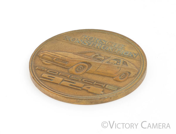 Porsche 924 Commemorative Collectible Coin 1977 [EXC]
