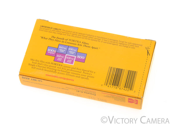 5x Kodak Portra 400VC Vivid Color 120 Medium Format (Exp. 2003) [AS-IS
