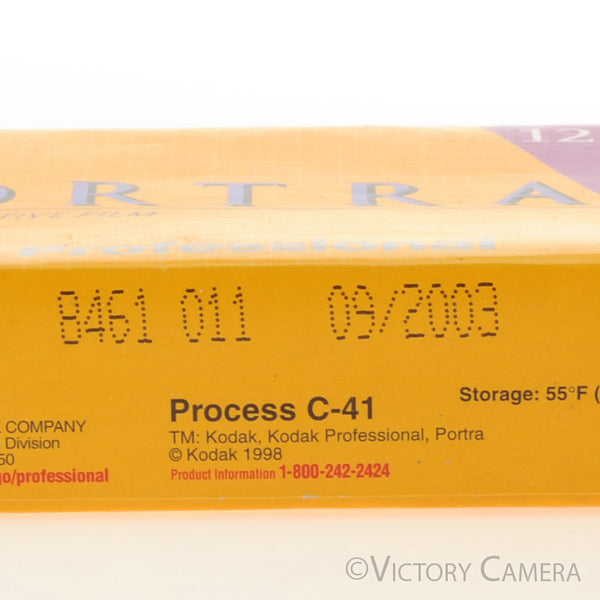 5x Kodak Portra 400VC Vivid Color 120 Medium Format (Exp. 2003) [AS-IS