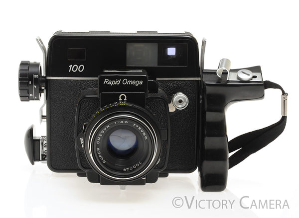 Koni Rapid Omega 100 Medium Format Camera w/ Omegon 90mm f3.5 Lens [EX