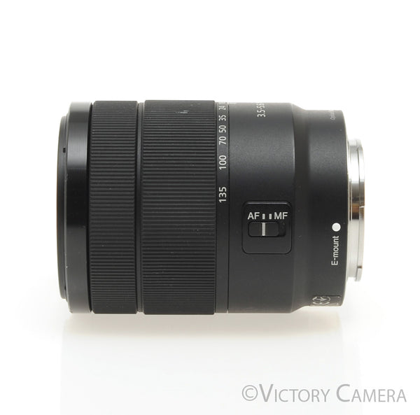Sony 18-135mm f3.5-5.6 SEL18135 Zoom Lens for APS-C Sony E Mount [EXC]
