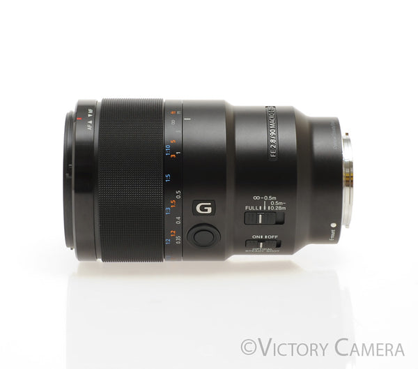 Sony FE 90mm f2.8 Macro G OSS Prime Lens for E Mount w/ Shade [MINT-]
