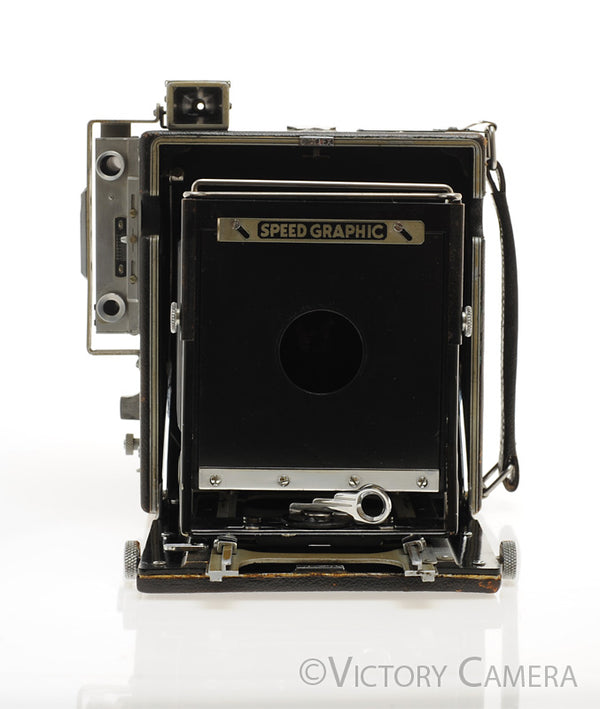 Graflex Speed Graphic 4x5 View Camera Body -Early w/ Graflok Mod- [EXC
