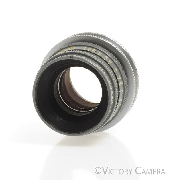 Wollensak 2" (50mm) f2 Fastax-Raptar Lens for 16mm Fastax Mount [EXC+]
