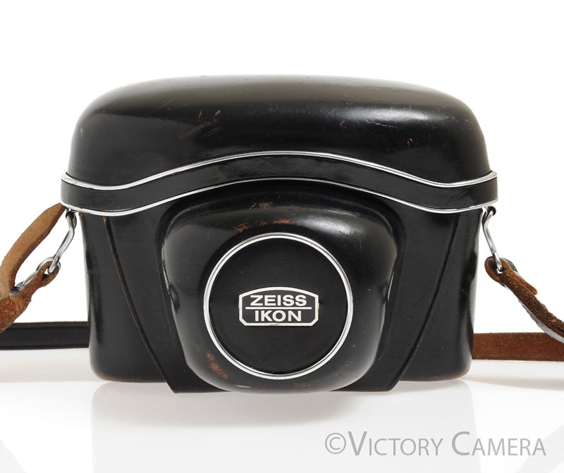 Zeiss Ikon Contarex "Bullseye" Camera Everready Case Black [EXC-]